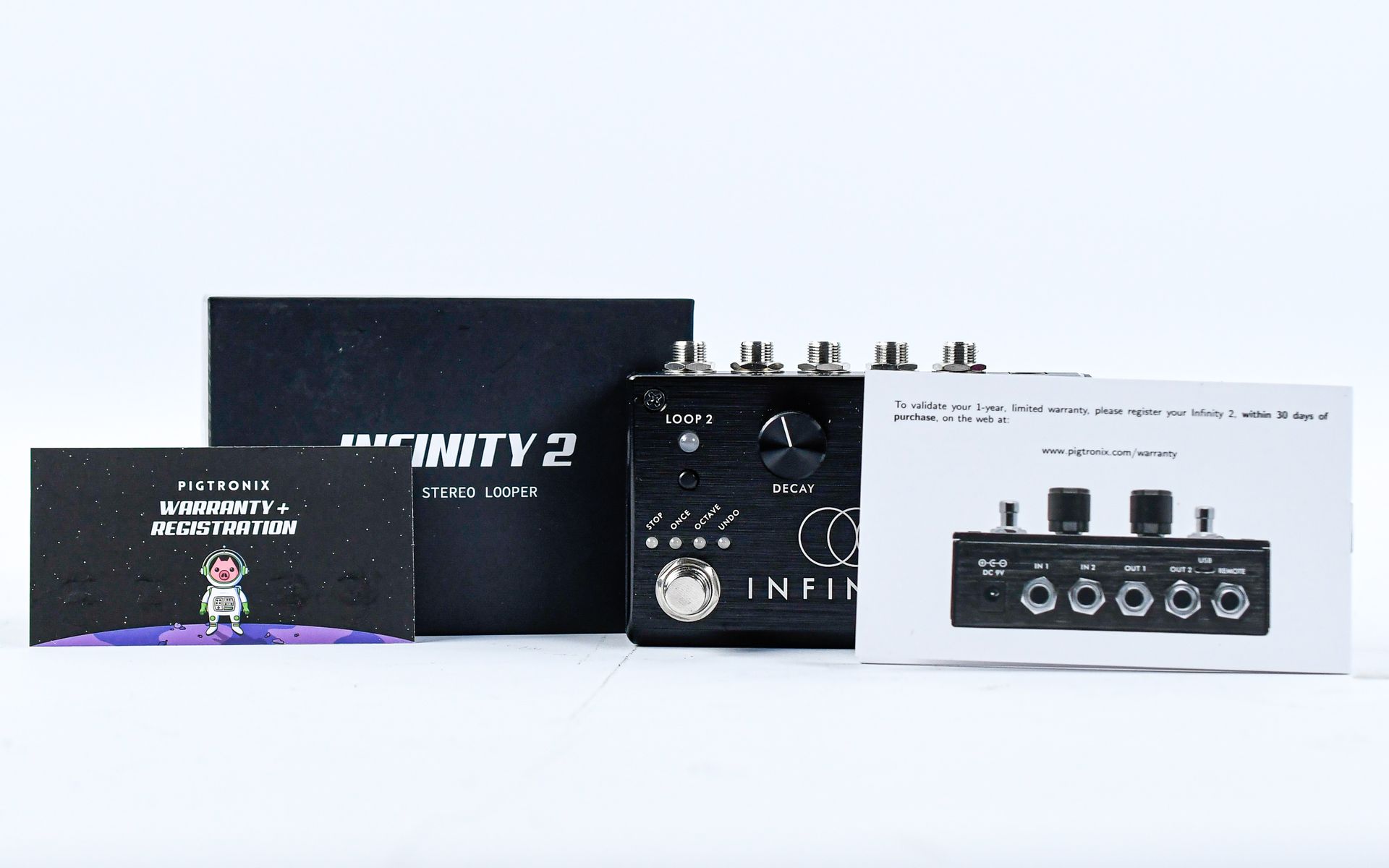 Pigtronix Infinity 2 Looper | The Fellowship of Acoustics